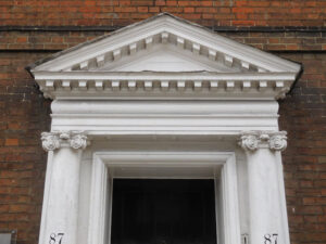 Full pediment – Canterbury Historical and Archaeological Society