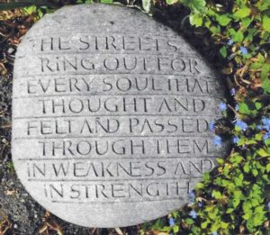 ‘Streets ring out’ Stone – Canterbury Historical and Archaeological Society