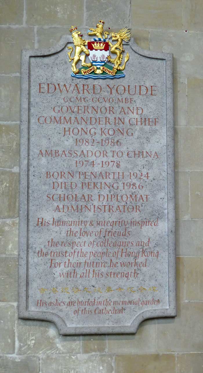 Edward Youde (1924-1986) – Canterbury Historical and Archaeological Society